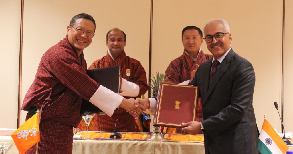 Signing of the Protocol to the Bilateral Agreement between GOI and RGoB ...
