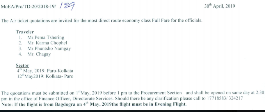 Air Ticket Quotation(2 Sector,Kolkata & Dhaka)